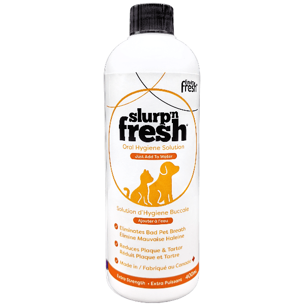 Slurp'n Fresh Oral Hygiene Solution for Mature Dogs, 400ml – Petland Canada