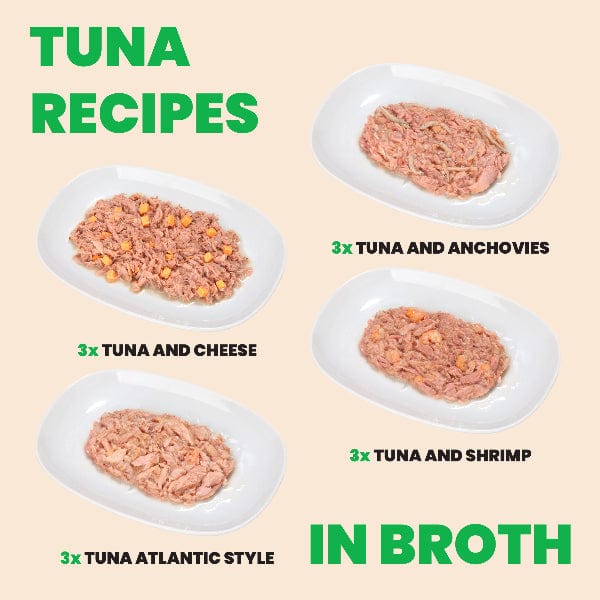 Almo Nature Natural HQS Rotational Diet | Tuna Selections Variety Pack ...