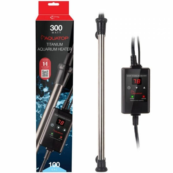 Aquatop Submersible Titanium Heater with Controller; available in diff ...
