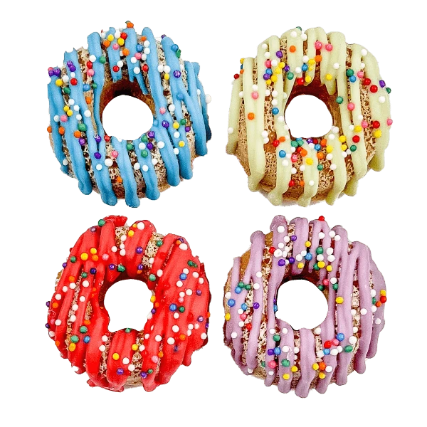 Bosco and Roxy's Birthday | Drizzle & Fetti Donuts – Petland Canada