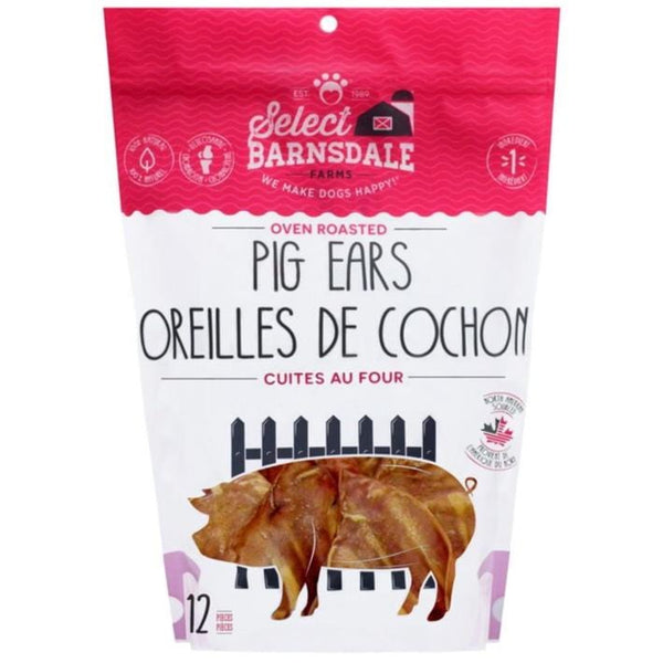 Barnsdale Farms Select Oven Roasted Pig Ears Dog Treats – Petland Canada