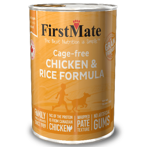 FirstMate Cage-free Chicken & Rice Formula Canned Dog Food – Petland Canada