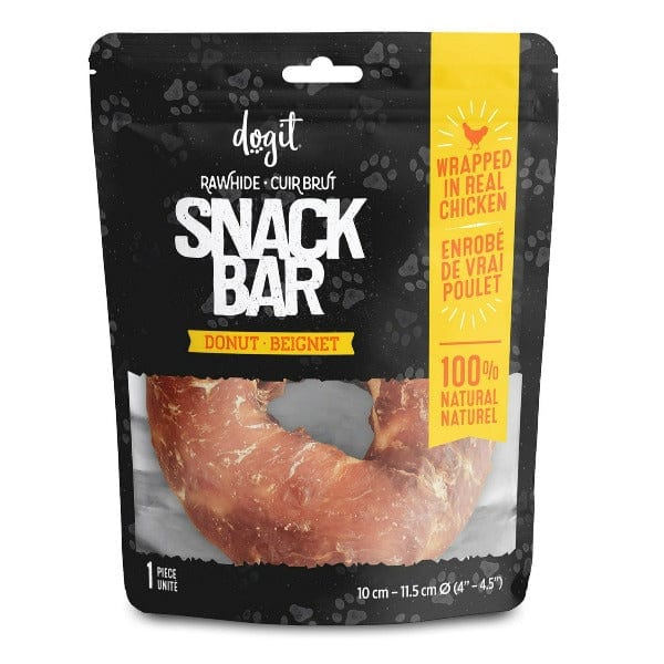 Dogit Snack Bar Donut Dog Treats; Chicken – Petland Canada