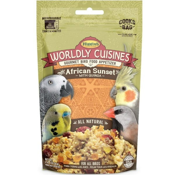 Higgins Worldly Cuisines African Sunset Bird Food Appetizer – Petland ...