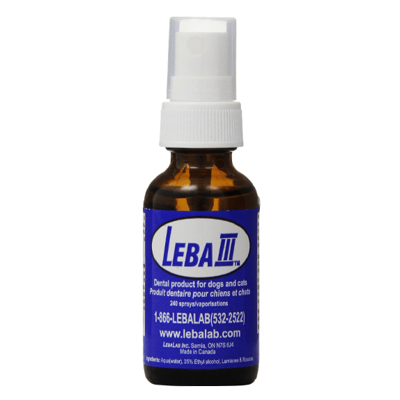 Leba III Dental Care - Dental Spray with Dropper - 1 oz – Petland Canada
