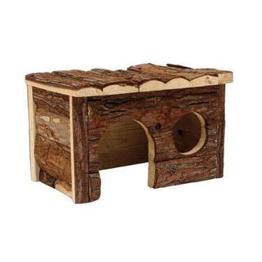 Living World TreeHouse Real Wood Cabin Hide for Small Animals – Petland ...