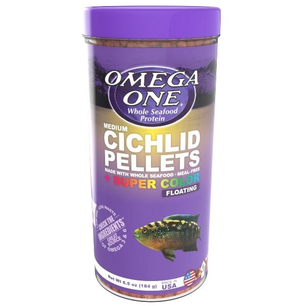 Omega One Cichlid Pellets; Medium Floating – Petland Canada