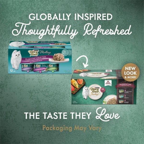 Premium Cat Food Fancy Feast Medleys Wet Cat Food - Florentine ...