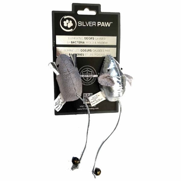 Silver Paw Plush Mice 2 pack – Petland Canada