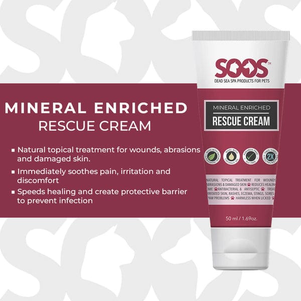 Soos Pets Mineral Enriched Rescue Cream For Dogs & Cats – Petland Canada