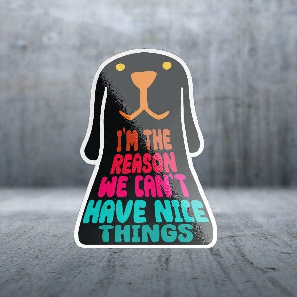 Sticker Pack I'm The Reason We Can't; Large Sticker – Petland Canada