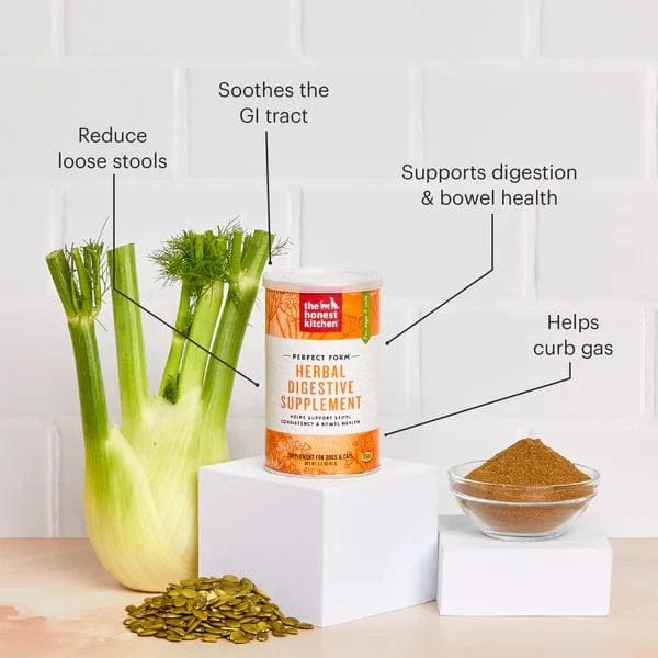 The Honest Kitchen Perfect Form Herbal Digestive Supplement – Petland ...