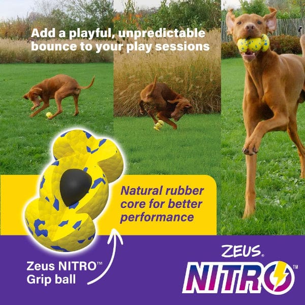 Zeus NITRO Weighted Grip Ball – Petland Canada